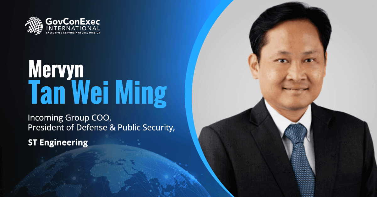ST Engineering Names New Group COO, Public Security President | GovCon Exec International